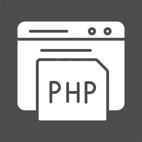 Icono De Vector De Php 40368491 Vector En Vecteezy