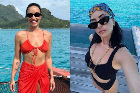 Demi Lovato Keeps Flaunting Her Curves In Bikinis During Her Honeymoon
