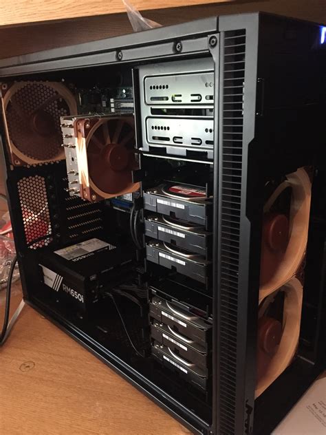 My Goal Was A Nearly Silent Server Running Freenas Noctua