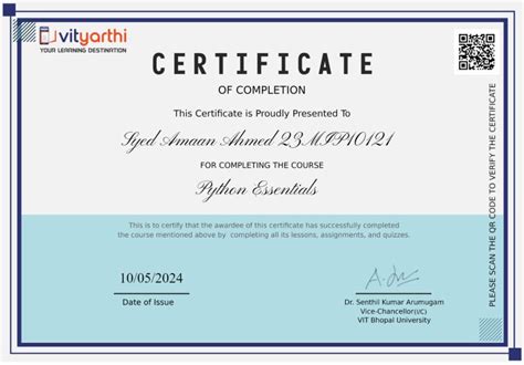 Syed Amaan Ahmed On Linkedin Hey Connections I Recently Completed The