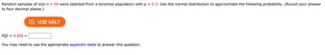 solved random samples of size n 80 were selected from a