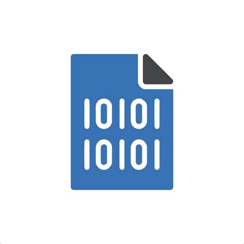 Binary File Icon 51944299 Vector Art At Vecteezy