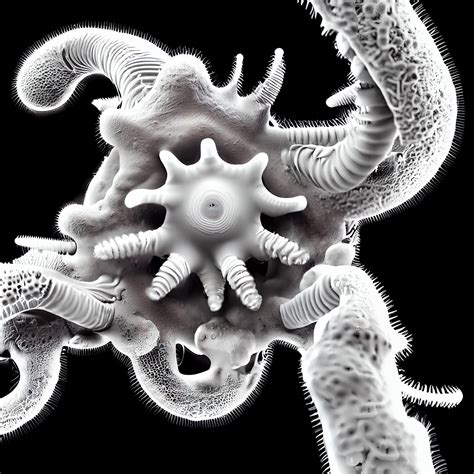 The Monsters That Live On Your Face Amazing Detail With Sem