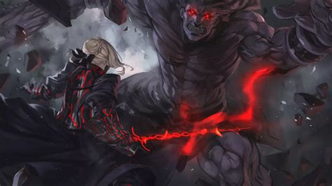 Live wallpaper Saber Alter vs Berserker / Fate Heavens Feel ll download ...