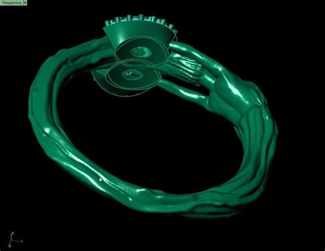 Daphne Ring Orginal Design From Myth 3D Model 3D Printable CGTrader