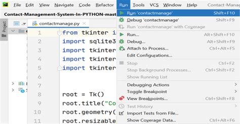 Contact Management System Project In Python Copyassignment