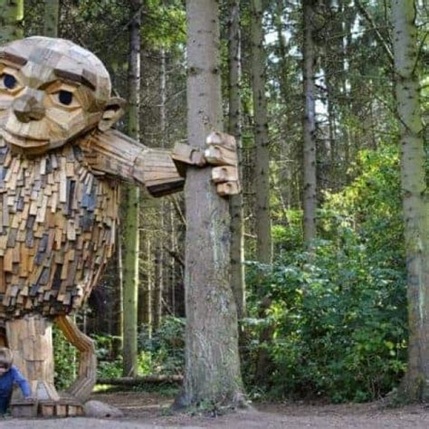 Map Of Thomas Dambos Trolls In Denmark