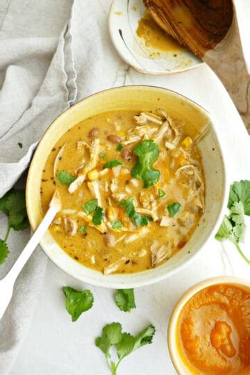 Healthy Pumpkin Chicken Soup With Coconut Milk Its A Veg World After