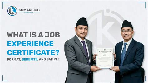 Job Experience Letter Sample Format And Example