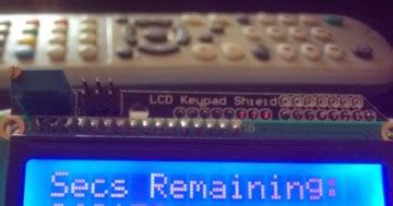 Raspberry Pi Blog By MyPiFi Arduino Uno Display Countdown Timer