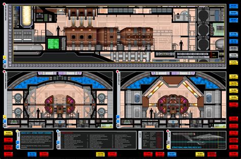 Enterprise Nx 01 Refit Warp Core Detail Plan
