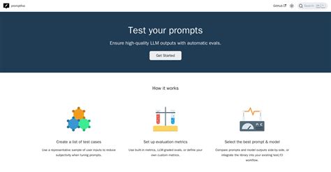 promptfoo prompt testing taaft
