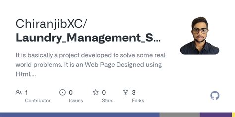 GitHub ChiranjibXC Laundry Management System It Is Basically A