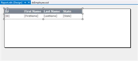 Create RDLC Report Using DataSet In ASP Net