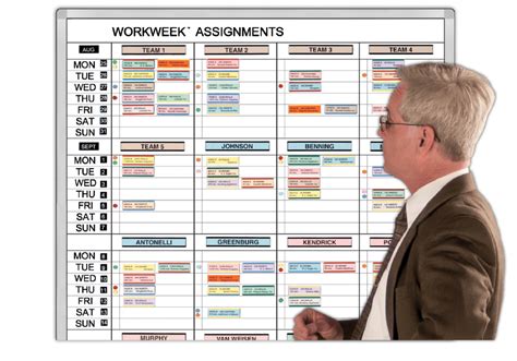 Workweek® 7 Day Job Assignment Duty Schedule Magnatag Workweek® 7 Day Job Assignment Duty Schedule Magnatag
