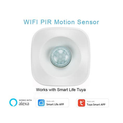 Tuya WIFI Smart PIR Motion Sensor Detector Movement Sensor Smart Life APP Wireless Home