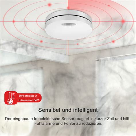 Cpvan 인터링크 연기 경보 무선 연기 감지기 경보 연기 감지기 10 년 배터리 수명 화재 센서 시스템 보안 화재 방지