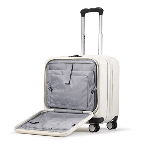 Valy Swiss Millitary Underseat Xách Tay Mini 18 Màu Trắng