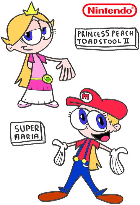 Super Maria Model Sheet By Axlegrease 75 On Deviantart
