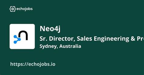 Neo4j Is Hiring Sr Director Sales Engineering And Professional Services