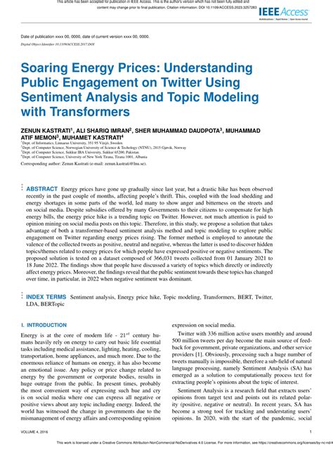 pdf soaring energy prices understanding public engagement on twitter