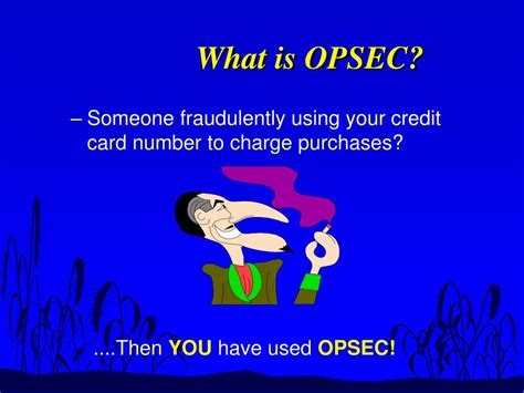 Ppt The Following Mini Presentation On Opsec Is Taken From A Us Air