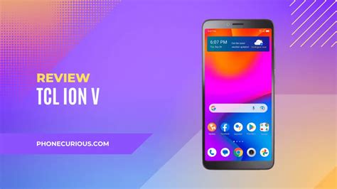 TCL ION V T DL Review PhoneCurious