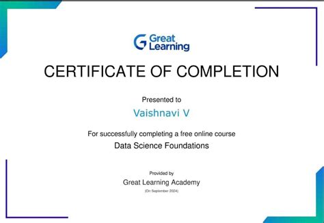 Vaishnavi V On Linkedin Datascience Lifelonglearning Professionalgrowth