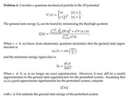Solved Consider A Quantum Mechanical Particle In The D Chegg