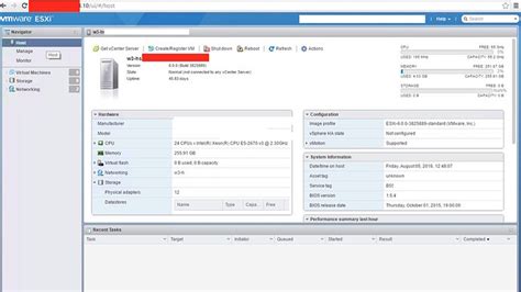 The Vsphere Gui 55 Is Compressed In More Then One Way
