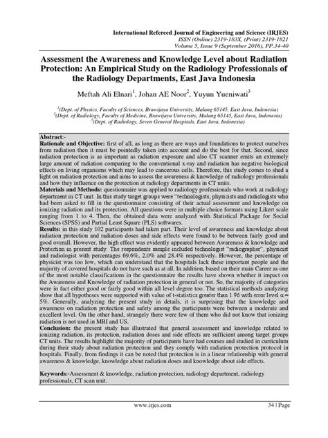 Conceptual Framework Pdf Medical Imaging Absorbed Dose