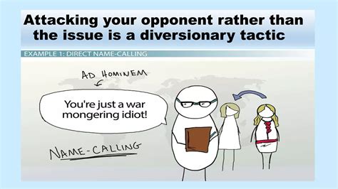 Dean R Berry Propaganda Techniques Ad Hominem Pptx