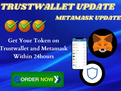 fast logo update and token listing on metamask and trustwallet upwork
