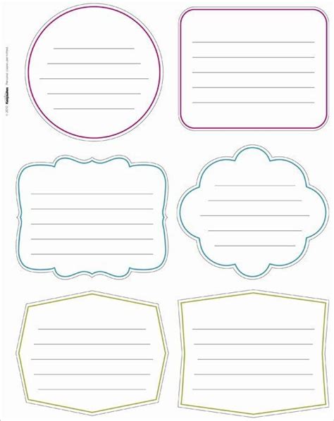 Шаблон для заметок 50 фото