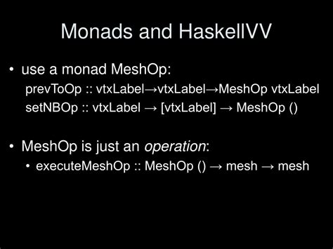 Ppt Haskell And Haskellvv Powerpoint Presentation Free Download Id