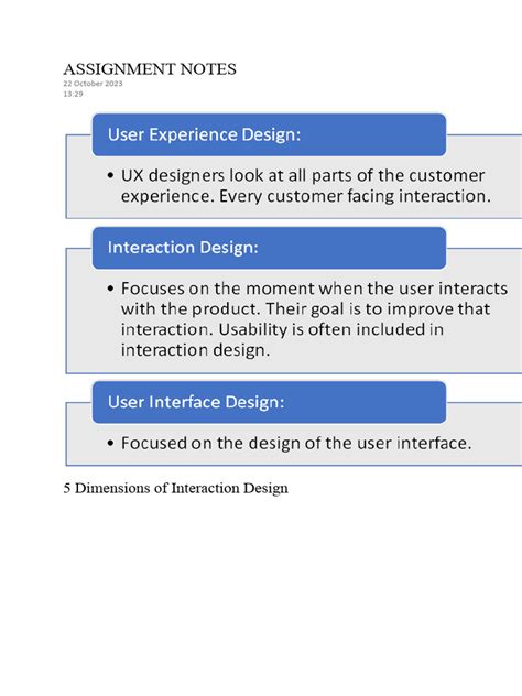 Assignment Design Portfolio Pdf Human Communication Computing