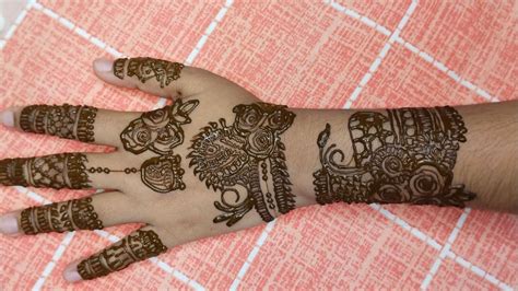easy mehedi design step by step tasnimbihan nulub famshii henna
