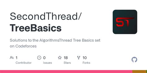 github secondthread treebasics solutions to the algorithmsthread