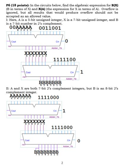 solved p6 18 points in the circuits below find the