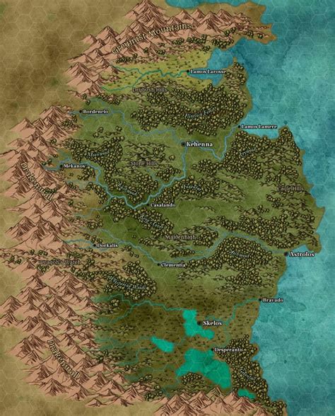 Map Of The Riverlands R Wonderdraft
