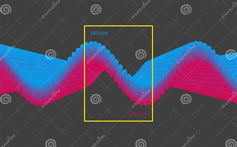 Molecular Wave Abstract Background With Dynamic Particles Layer Of