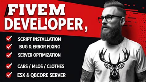 Create Fix Convert Modify A Fivem Qbox Qbcore Esx Script By