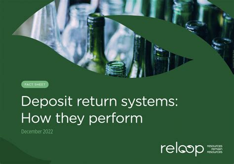 Deposit Return Systems How They Perform Reloop Platform