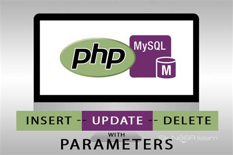 Insert Update And Delete With Parameters In Php Mysql Database Its Also