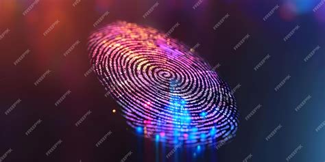 Improving Security With Digital Fingerprint Measurement System Concept Biometric Authentication