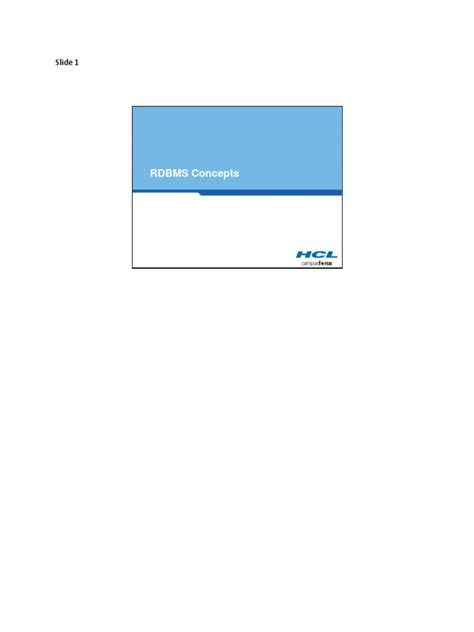 Rdbms Concepts Pdf Database Transaction Databases Rdbms Concepts Pdf Database Transaction Databases