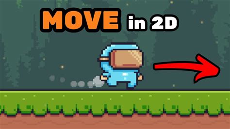 Unity 2D movement (straight-forward and easy) - YouTube