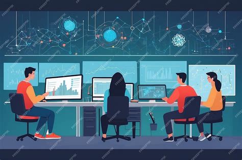 Premium Photo Students Using Ai Algorithms To Analyze Complex