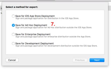 ios how to create ipa file using xcode stack overflow