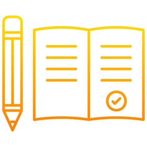 Assignment Generic Gradient Outline Icon Freepik